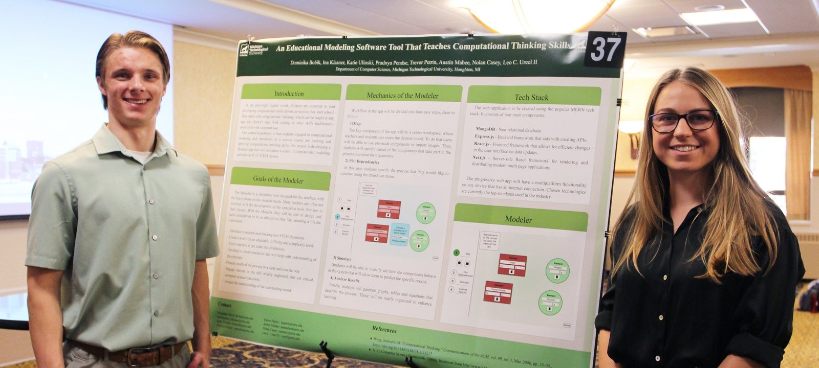 Undergraduate Research Scholarship | Computer Science | Michigan Tech