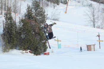 Terrain Park Features | Mont Ripley Ski Area | Michigan Tech