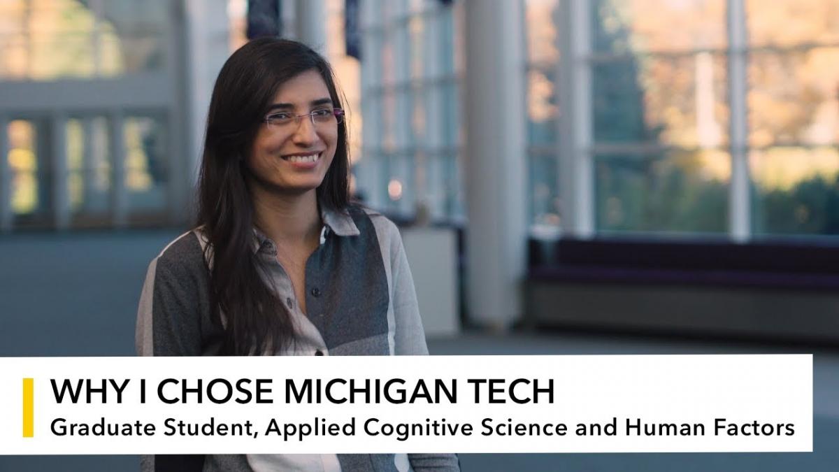 Applied Cognitive Science and Human Factors | Psychology and Human Factors | Michigan Tech